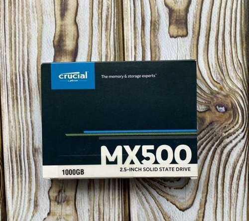 SSD накопитель Crucial MX500 1TB (Новый)