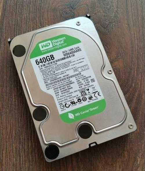 Жесткий диск WD WD6400aars, 640гб, HDD, SATA, 3.5"