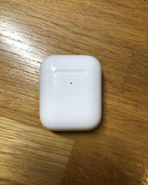 AirPods с кейсом с беспроводной зарядкой (оригинал
