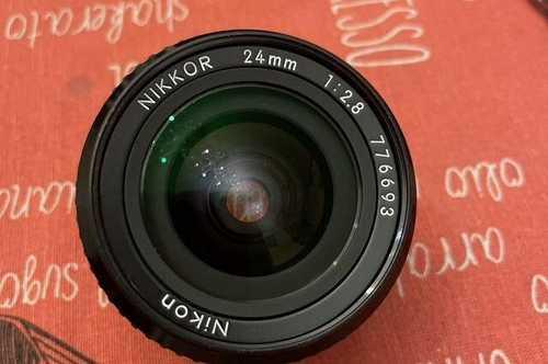 Nikon Nikkor 24 2.8 Ai-S