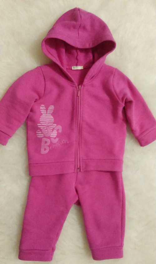 Костюм benetton на рост 62+ лонгслив в подарок