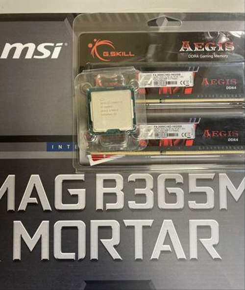 Комплект i5 9600KF/B365/16Gb