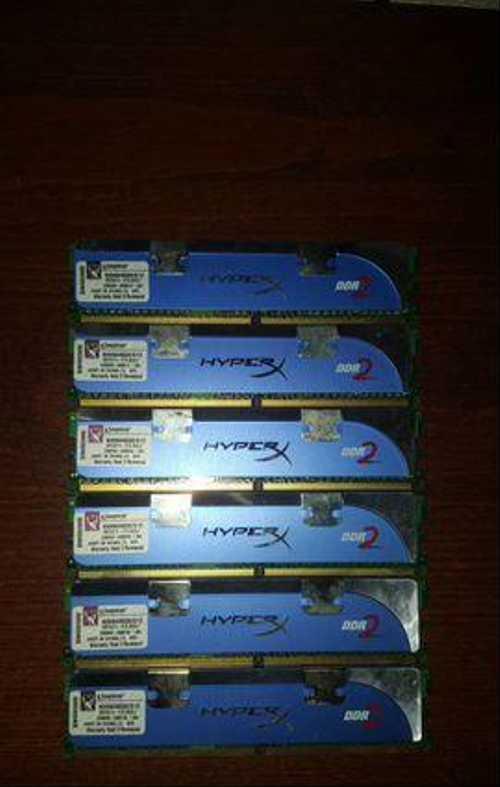Модули памяти DDR2 512mb Kingston Hyper Москва | Festima.Ru (259862672)