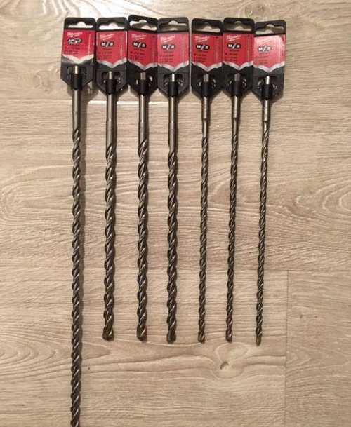Буры Milwaukee SDS-plus (7 штук)