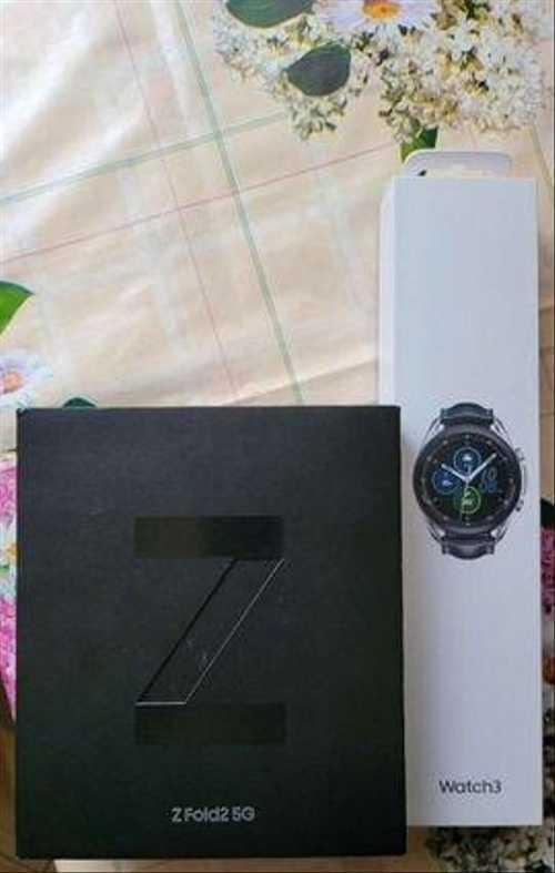 Смартфон Samsung Fold 2 +Watch 3