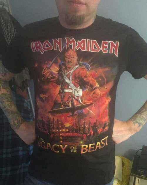 Футболка группы Iron Maiden