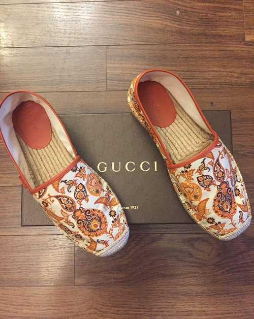 Эспадрильи gucci