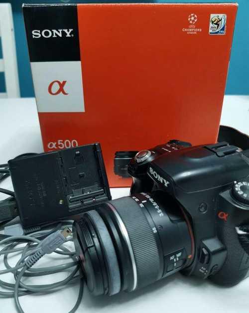 Зеркальный фотоаппарат Sony dslr-A500 Kit