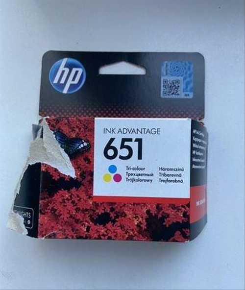 Картридж HP651 цветной