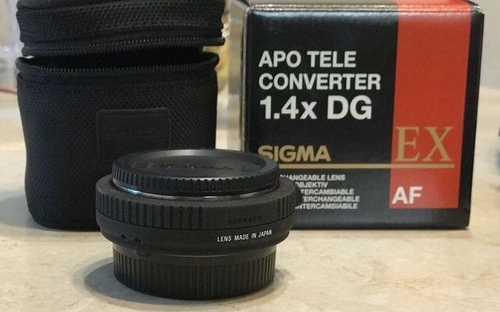 Телеконвертер Sigma APO tele 1.4x EX DG