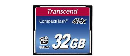 Карта памяти transcend CompactFlash 32GB 400x