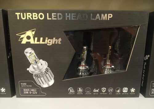 Светодиодные лампы ALLight Turbo Led 9005(HB3) 30W
