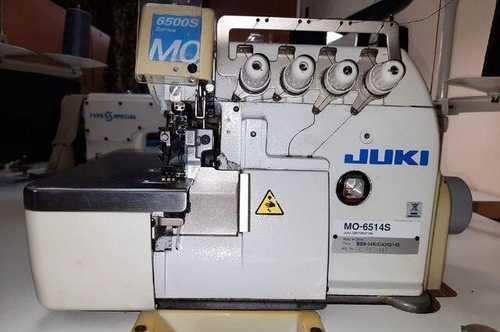 Промышленный оверлок juki mo 6514s