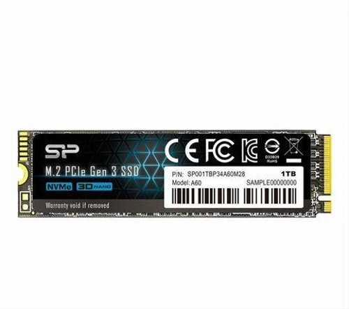 SSD Silicon Power 1TB SP001TBP34A60M28 б/у