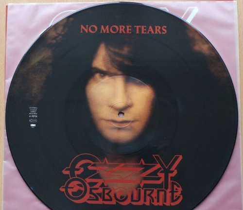 Ozzy Osbourne 1991 "No more tears" 12" picture