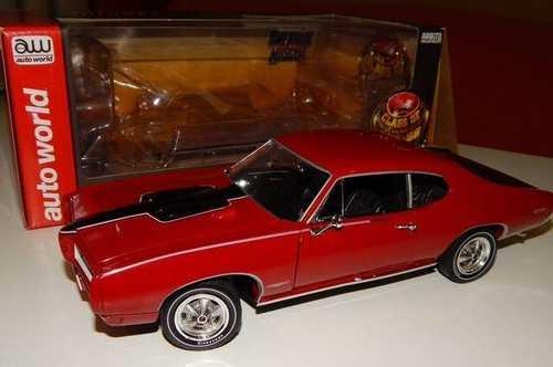 1/18 Pontiac GTO 1968 Royal Bobcat Auto World AMM1