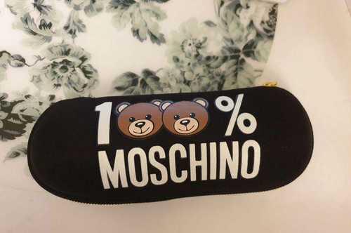 Зонт moschino чёрный мини