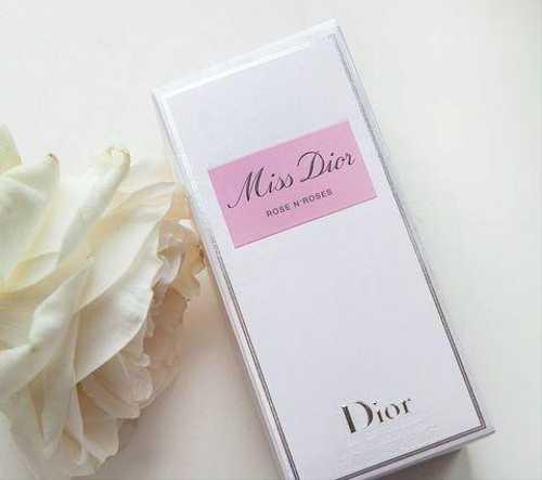 Туалетная вода miss dior rose'N'roses