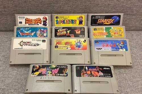 Коллекция игр для Super Famicom Nintendo