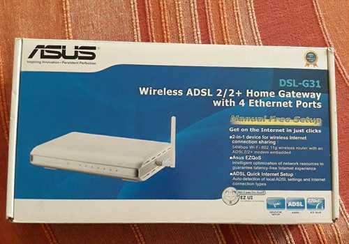 Asus DSL-G31 маршрутизатор