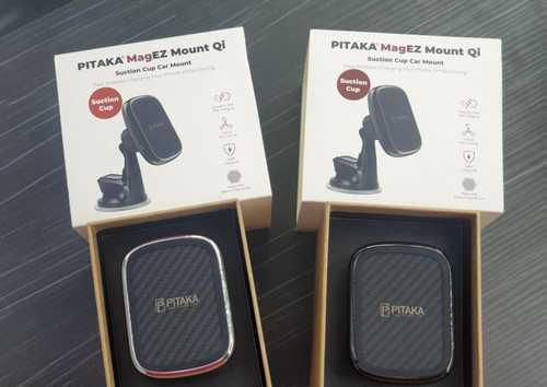 Автодержатель pitaka MagEZ Mount Qi Suction Cup с