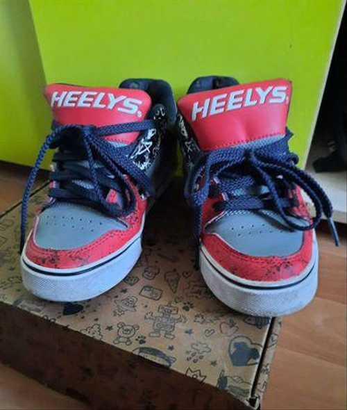 Кеды кроссовки на колёсиках Heelys