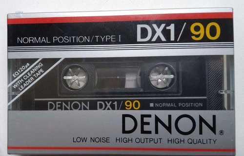 Аудиокассета Denon DX1 запечатана