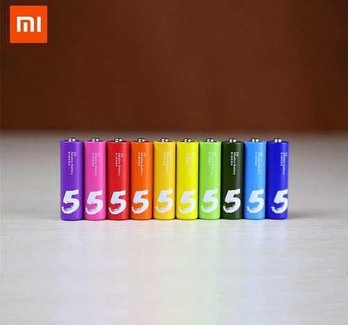 Батарейки Xiaomi Rainbow 5 AA 10шт