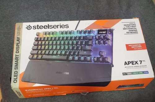 Игровая клавиатура SteelSeries key Apex 7 новая