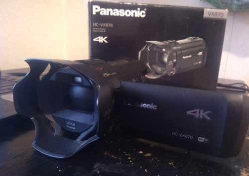 Камера Panasonic HC-VX870 4K