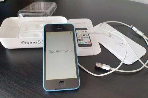 Телефон Apple iPhone 5c Blue