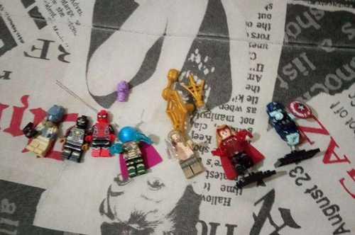 Lego minifigures marvel