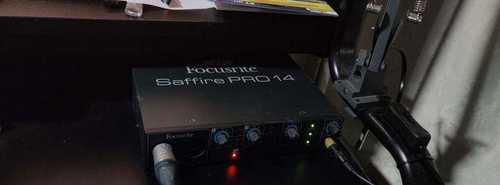 Внешняя звуковая карта focusrite saffire pro 14