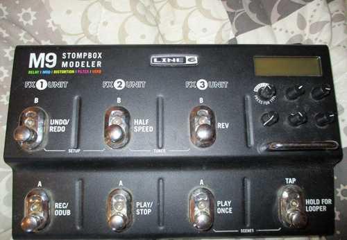 Гитарный процессор line 6 stompbox modeler M9