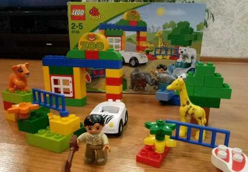 Lego duplo зоопарк, фигурки животных