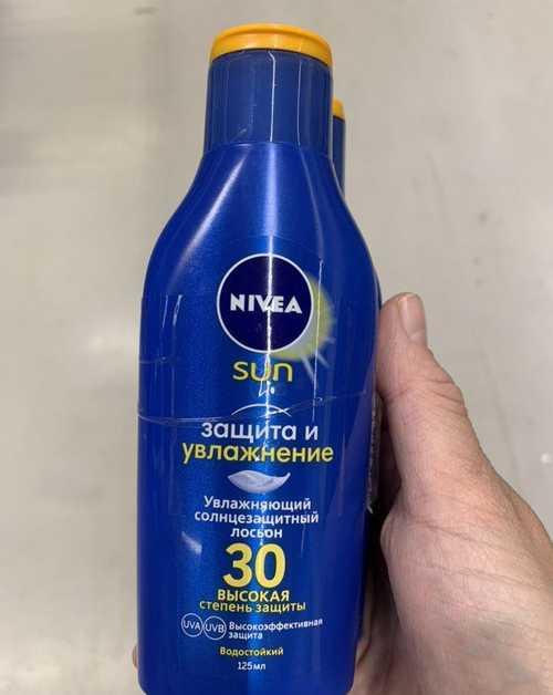 Солнцезащитный лосьон nivea spf30