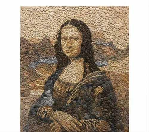 Каменная живопись "Мона Лиза"