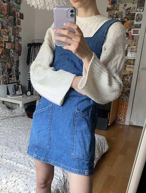 Платье джинсовое Topshop р-р 34 XS