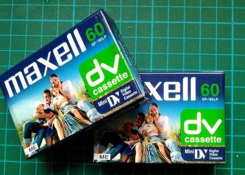 Новые MiniDV-каcсеты Maxell для видеокамеры