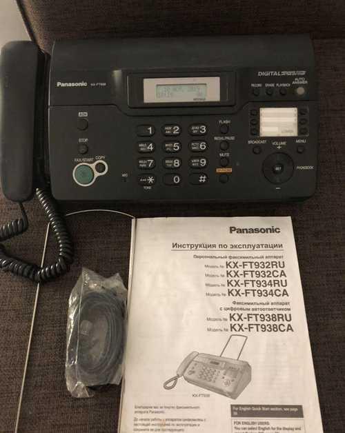 Факс Panasonic KX-FT938RU