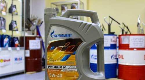 Моторное масло Газпромнефть Premium N 5W-40
