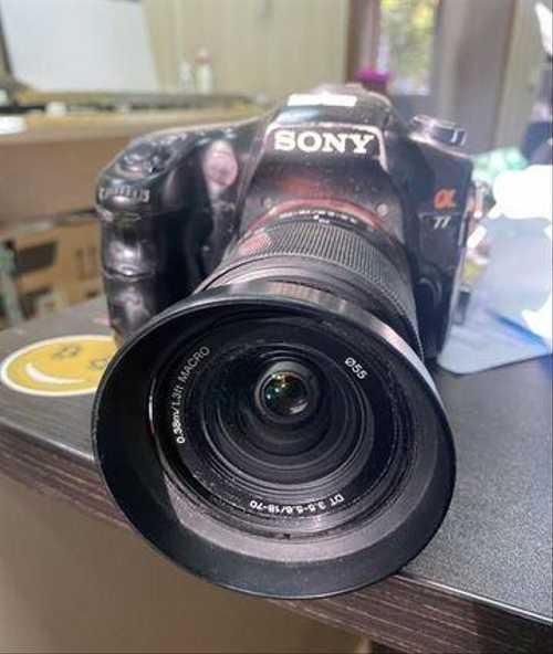 Фотоаппарат Sony dlsr-a350 \ объектив n50