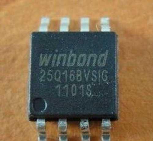 Микросхемы памяти для ноутбуков Winbond и Macronix