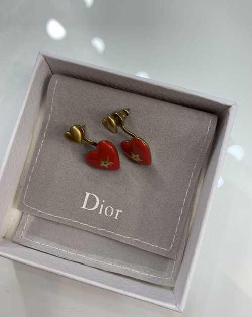 Сережки Dior оригинал