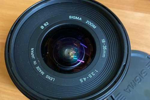 Sigma Zoom 18-35mm