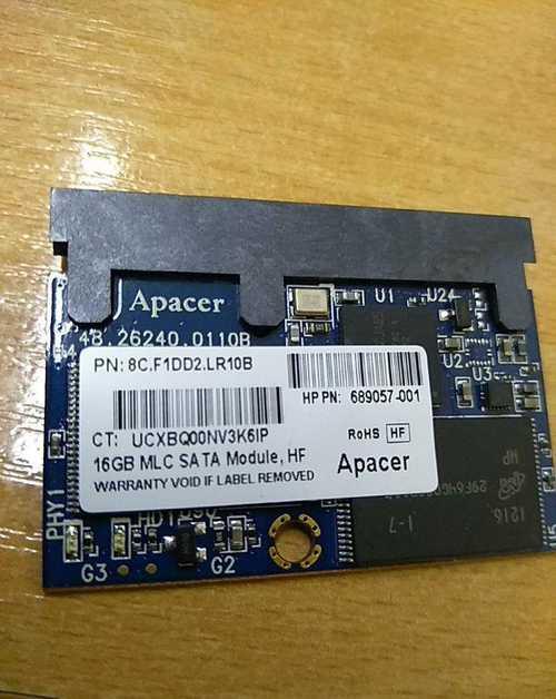 Ssd apacer 16gb