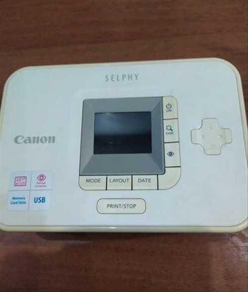 Цифровой струйный фотопринтер Canon Selphy CP740