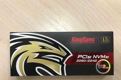 SSD M2 NVMe Kingspec 512Gb/2242