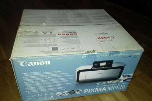 Принтер Canon pixma mp610