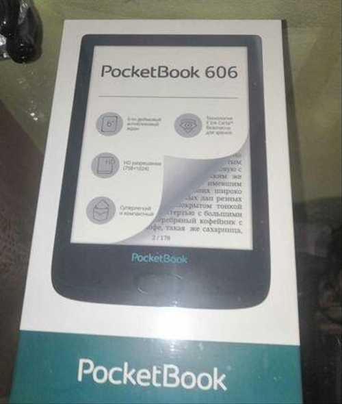 Электронная книга pocketbook 606 обзор